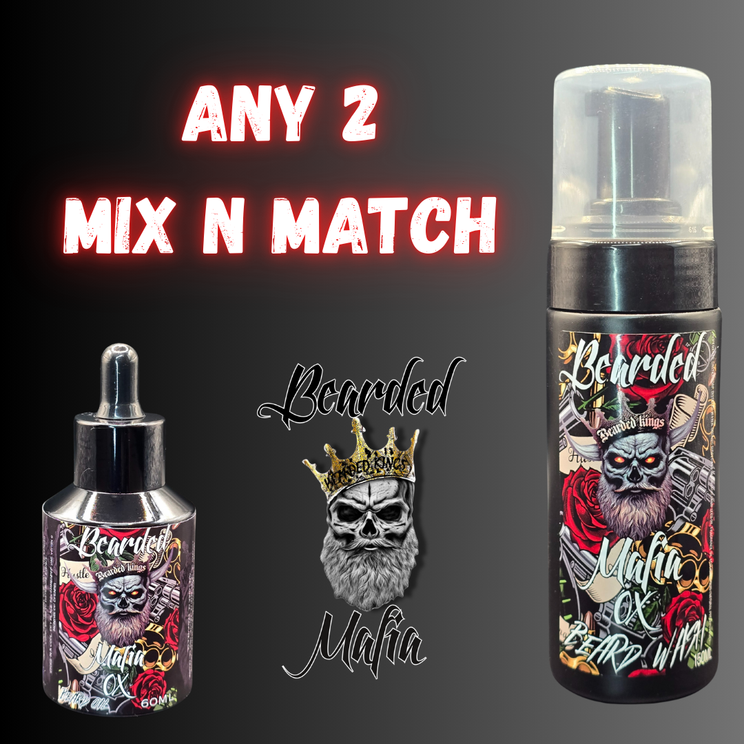 Any 2 - Mix 'N Match – Bearded Mafia beard care